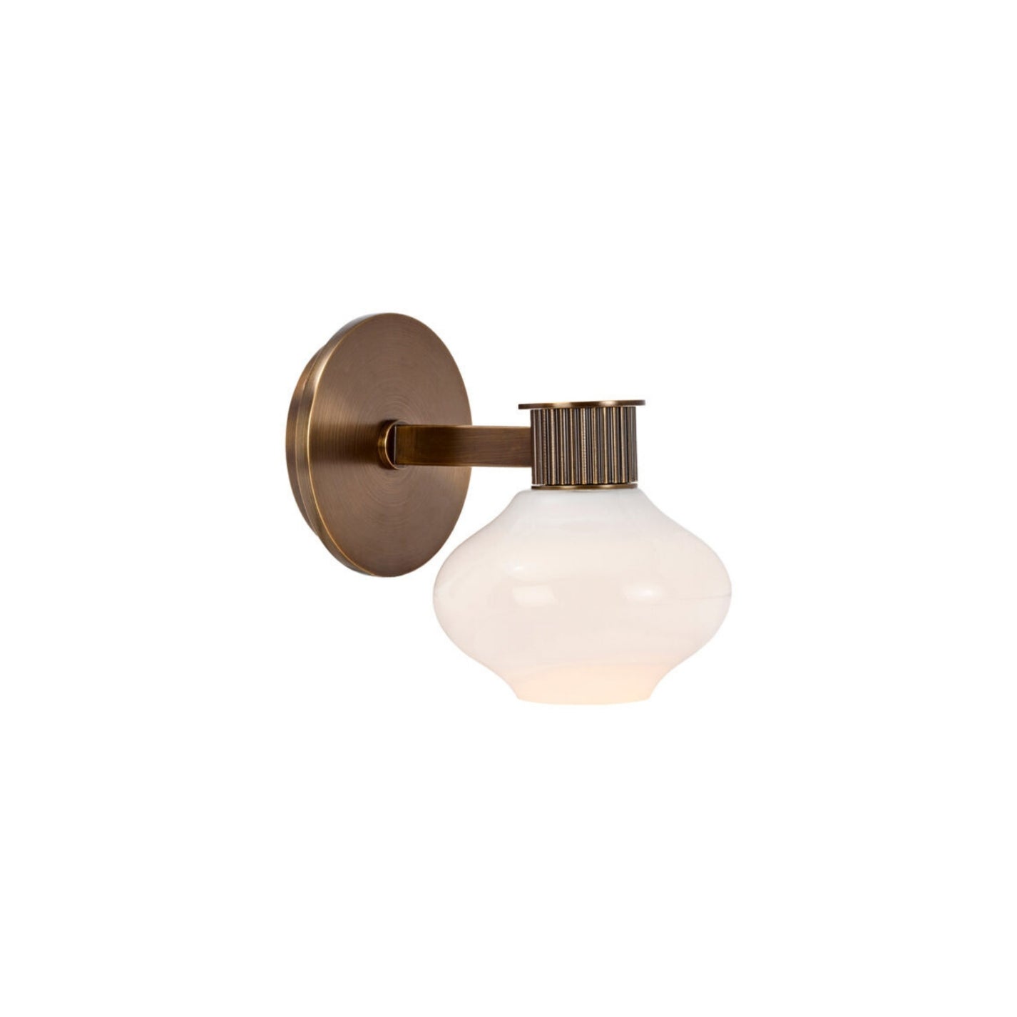 Leah Martin Onda Glass Wall Sconce - Bronze – Luxe Pendant Lighting