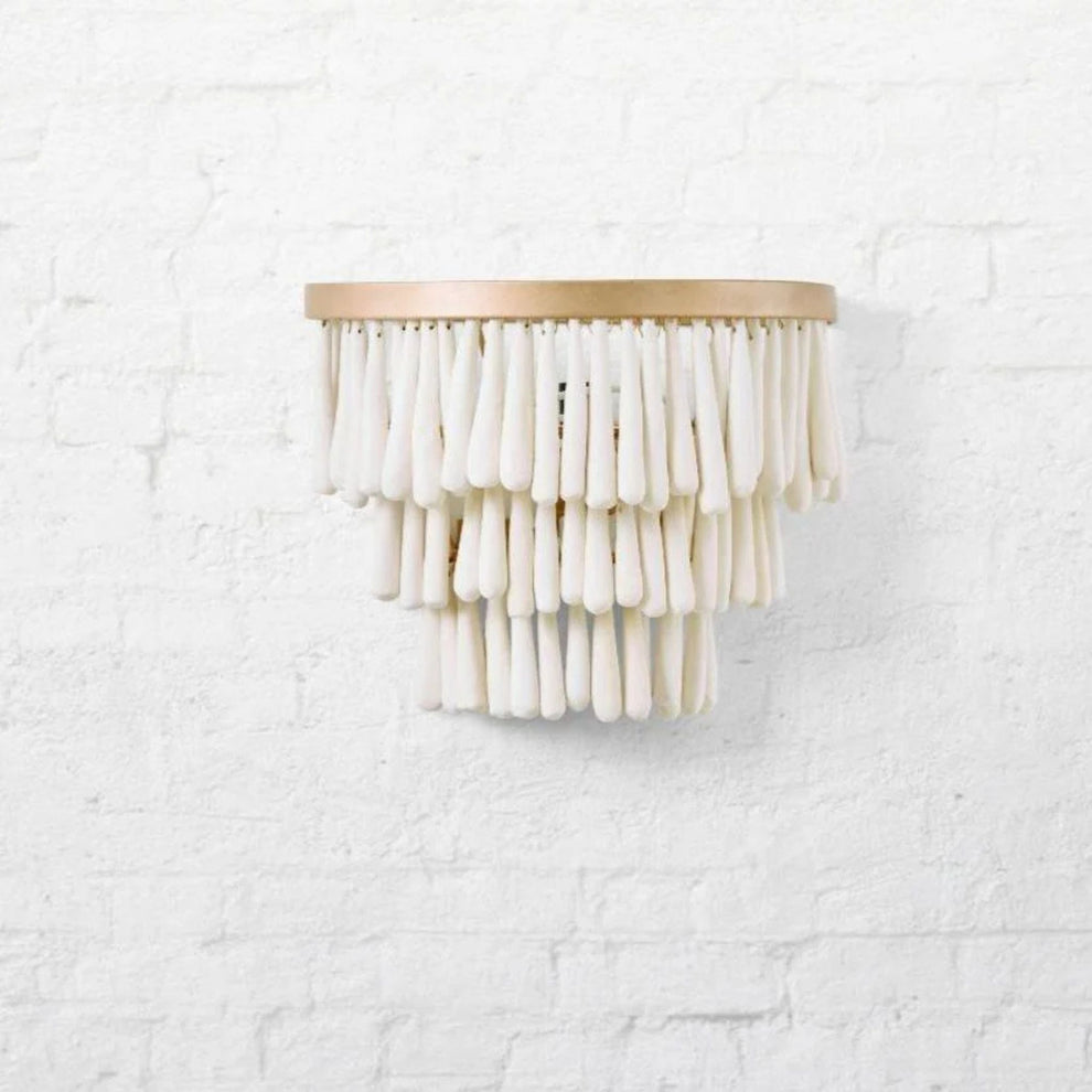 Valentine Handmade Clay Bead Wall Sconce – Luxe Pendant Lighting