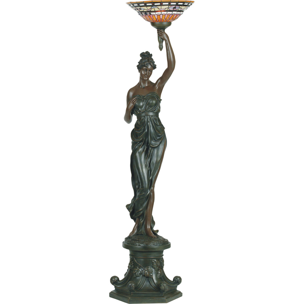 Greek Goddess Sculptural Floor Lamp (Left) – Luxe Pendant Lighting