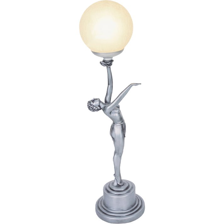 Lady Poise Sculptural Art Deco Table Lamp – Luxe Pendant Lighting