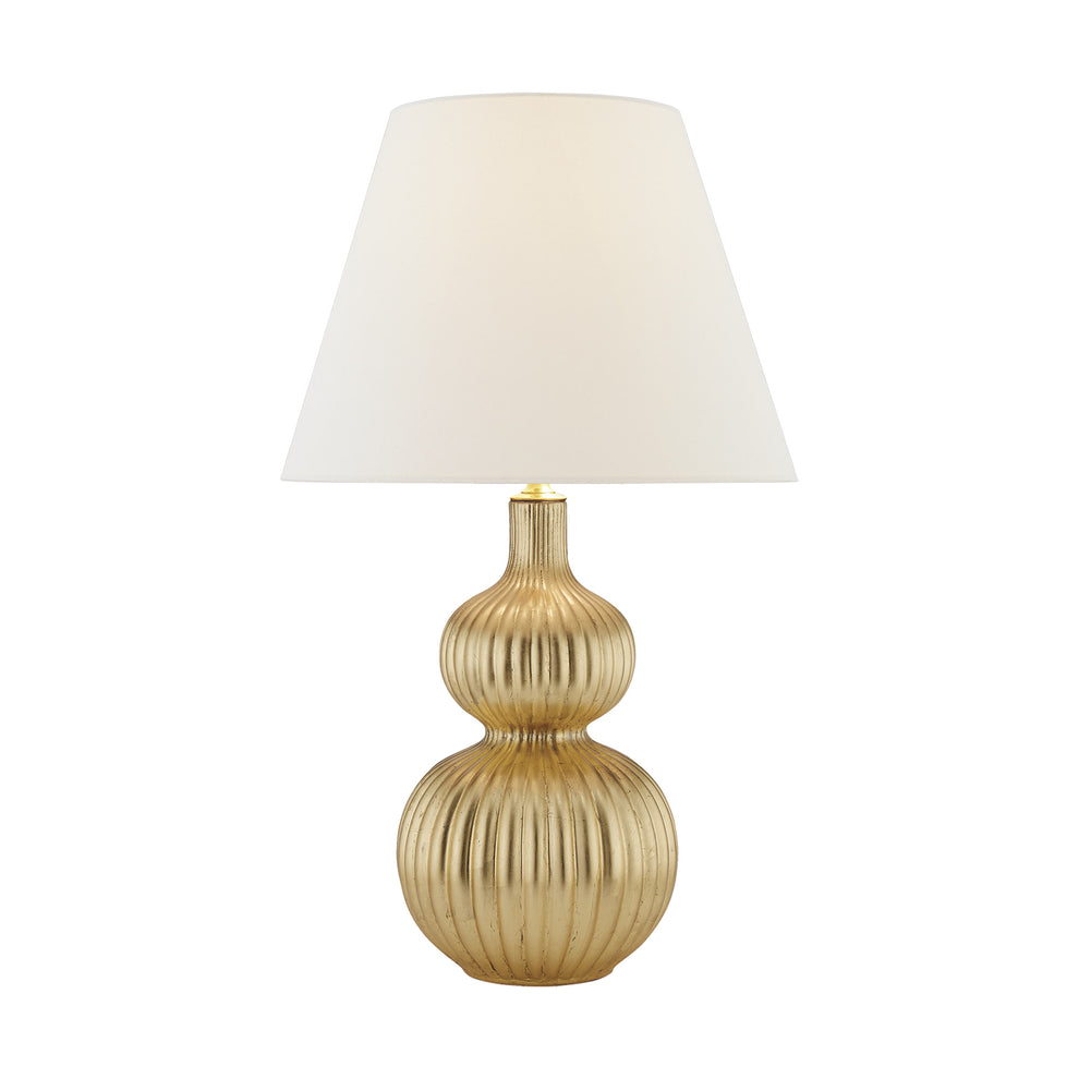 Alexa Hampton Lucille Linen Table Lamp - Gilded Iron – Luxe Pendant ...