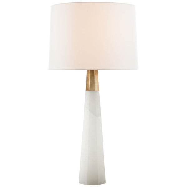 AERIN Olsen Alabaster Table Lamp - Brass – Luxe Pendant Lighting