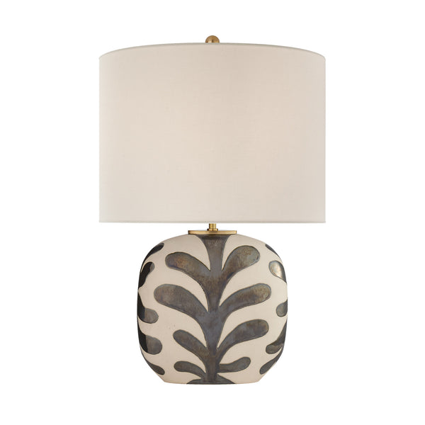 Kate Spade Parkwood Medium Natural Bisque Table Lamp - Black – Luxe ...