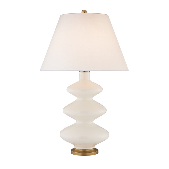 Christopher Spitzmiller Smith Medium Ceramic Table Lamp - Ivory – Luxe ...