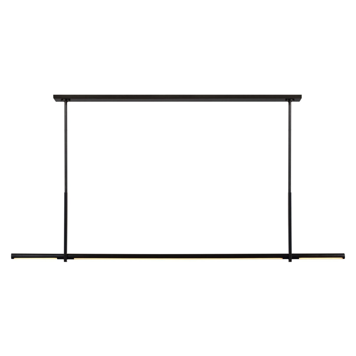 Kelly Wearstler Bronze Large Axis Linear Pendant Light – Luxe Pendant ...